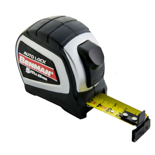 Μετροταινία 5m x 25mm Benman 70962 - ΧΡΗΣΙΜΟΠΩΛΕΙΟ